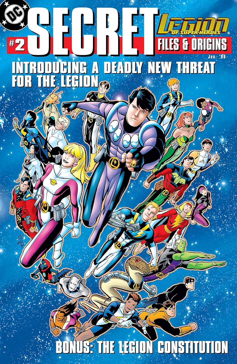 Amazon.com: Legion of Super Heroes (1989-2000) Secret Files #2 (Legion ...
