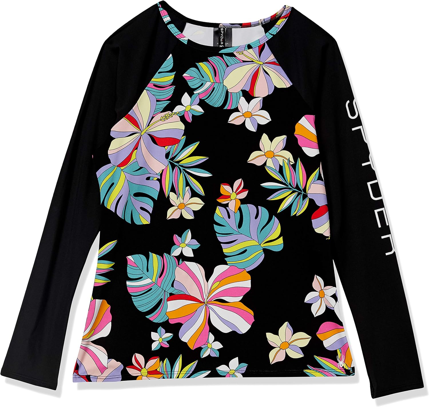 Spyder Women's Standard Long Sleeve Raglan Rashguard at Amazon Women’s ...