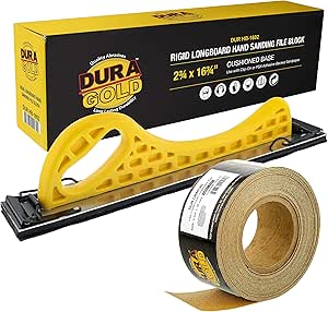 Dura-Gold Pro Series Longboard Hand Sanding File Sander Block - Hook ...