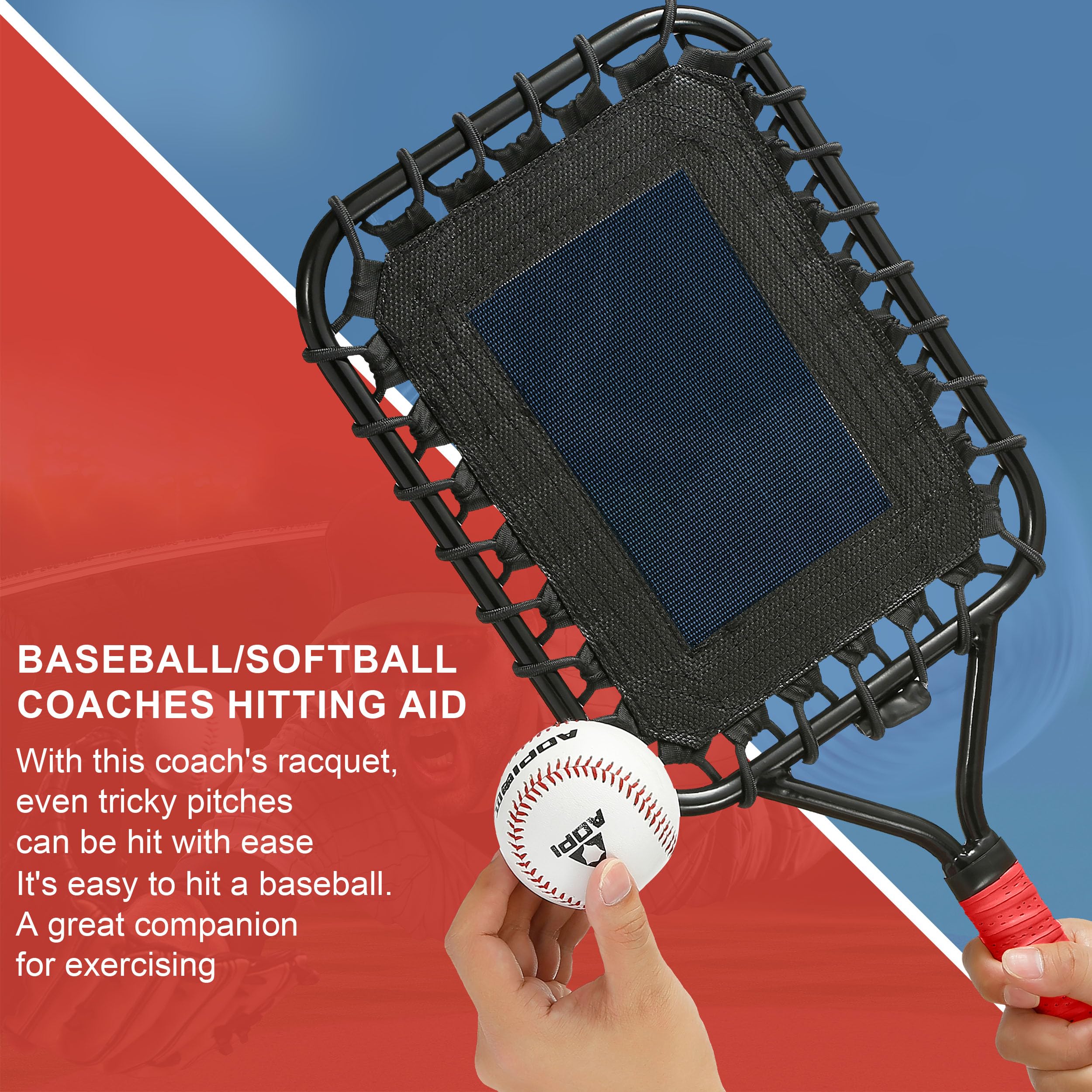 Snapklik.com : Jikbeed Fungo Racket Baseball: Baseball Racket For ...