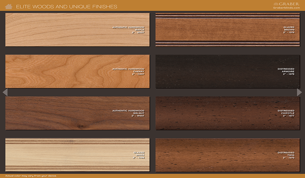Graber Wood Sample Book - App on Amazon Appstore