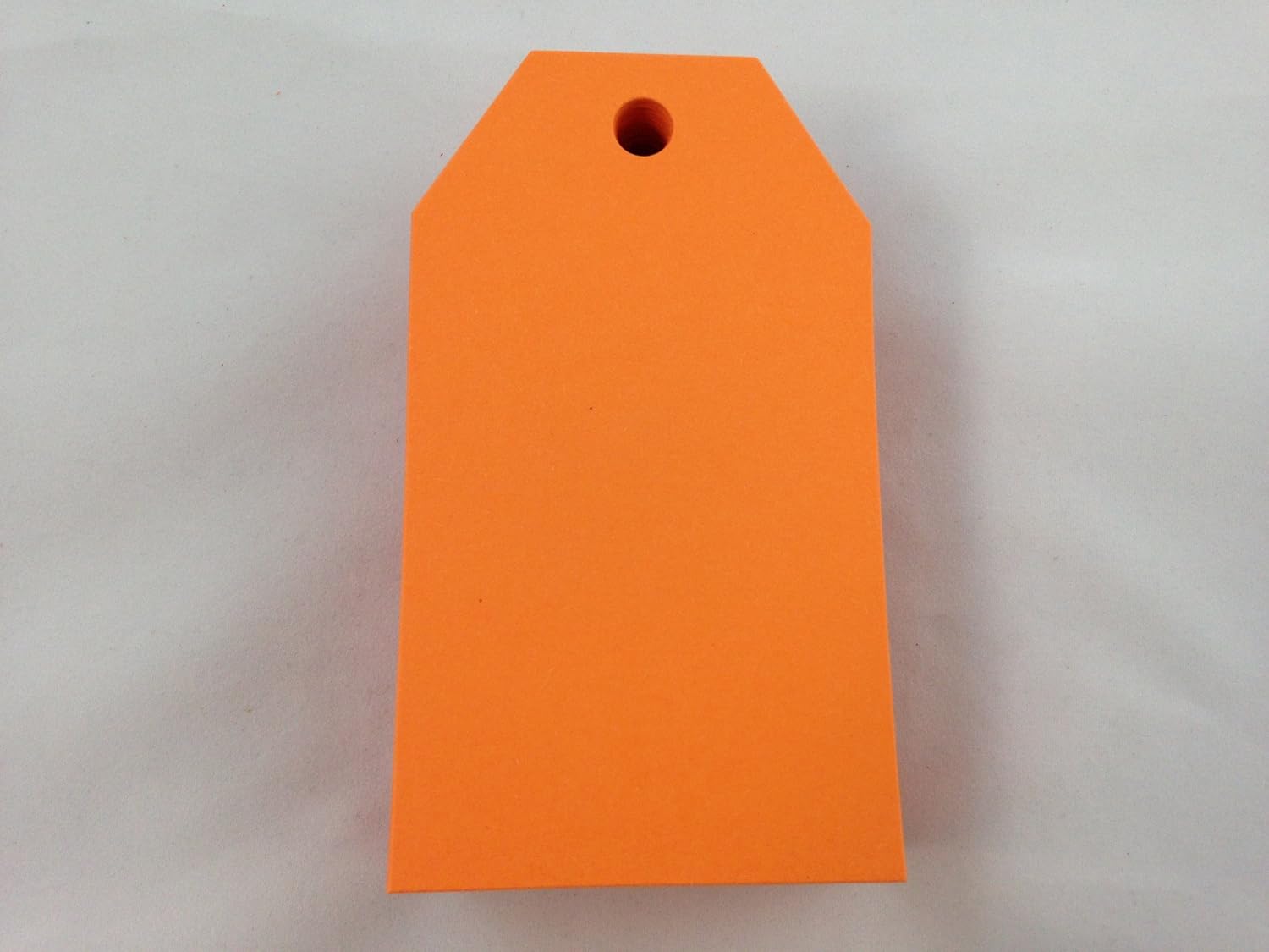 Amazon.com: 100 Count Large Luggage Tag Style Orange Hang Tags for ...