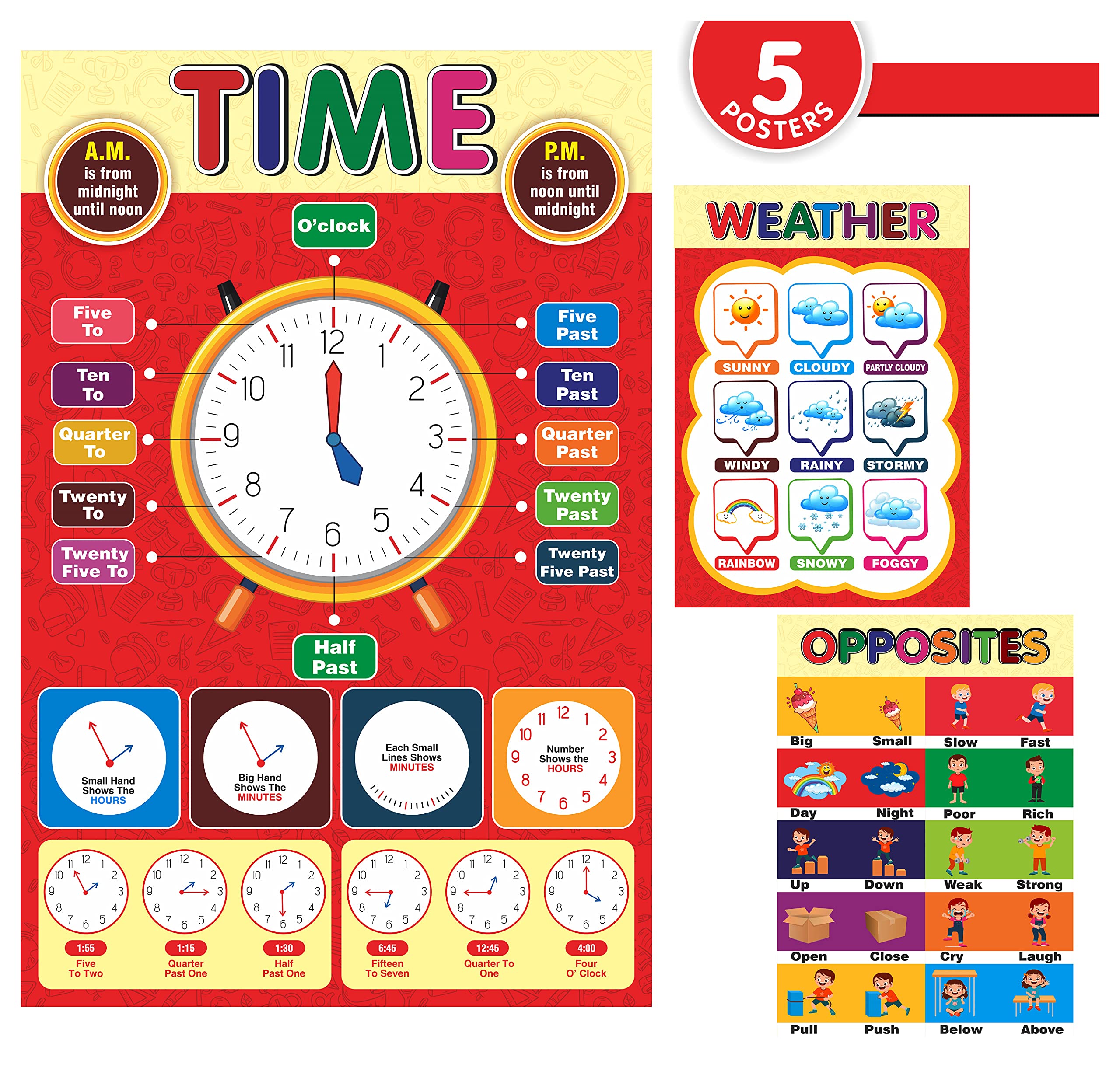 Educational Posters For Kids By Telegraph Paper Co Met The Papers