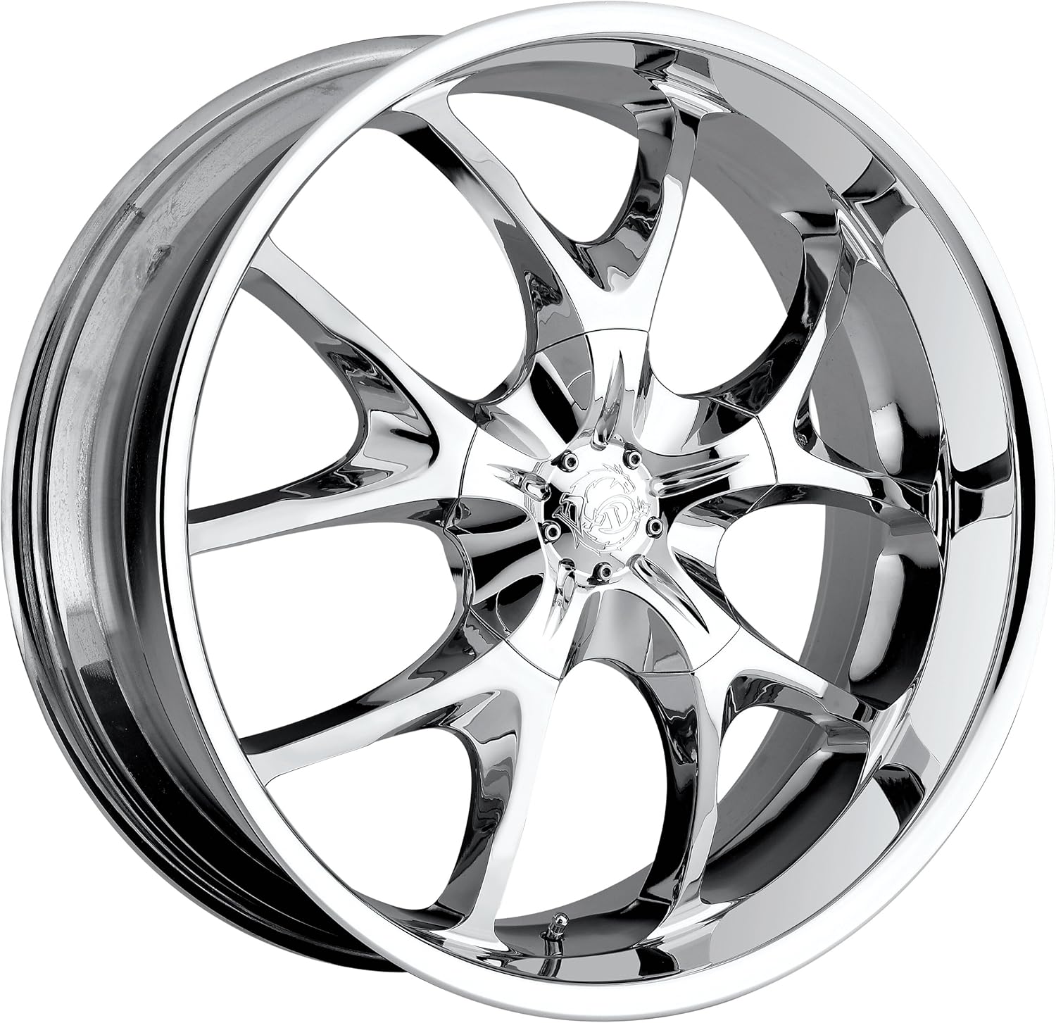 Amazon.com: VooDoo 412 Chrome Wheel (22x9"/6x4.5") : Automotive