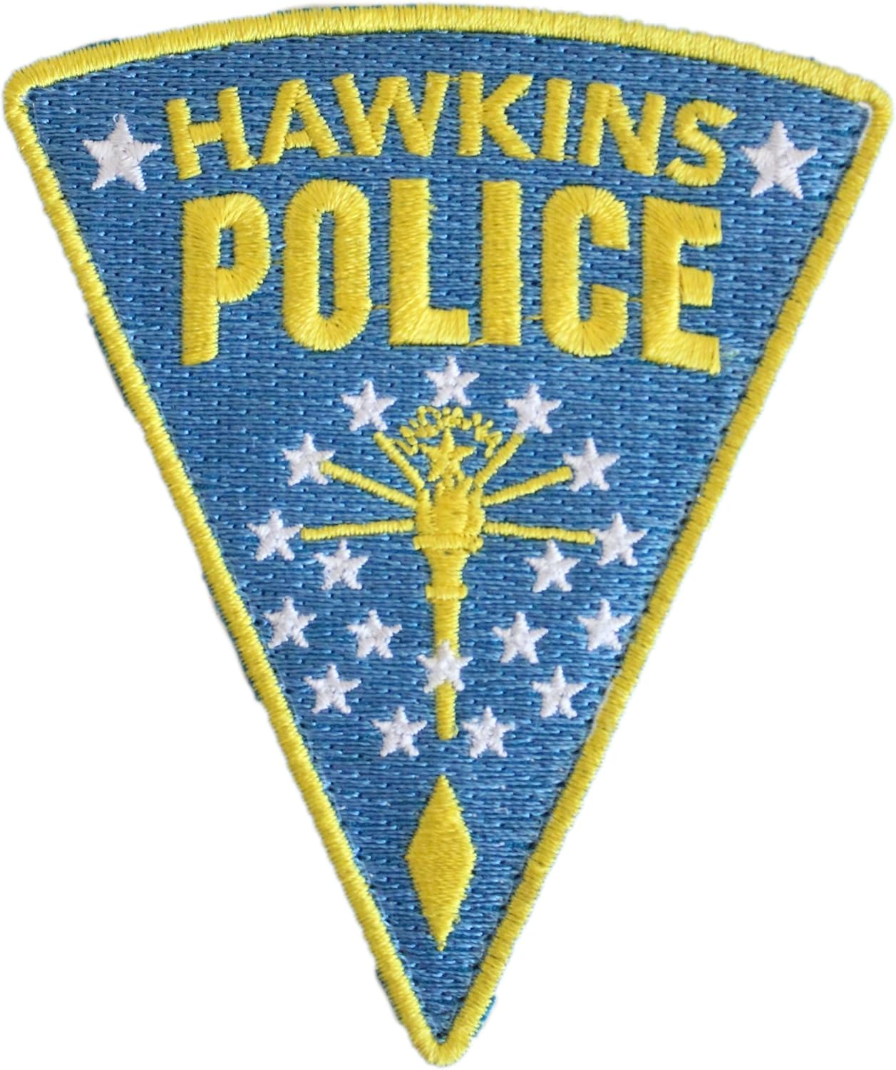 Amazon | ワッペン屋Dongri HAWKINS POLICE ホーキンスポリス 刺繍 サバゲー パッチ ワッペン 着脱式（マジック ...