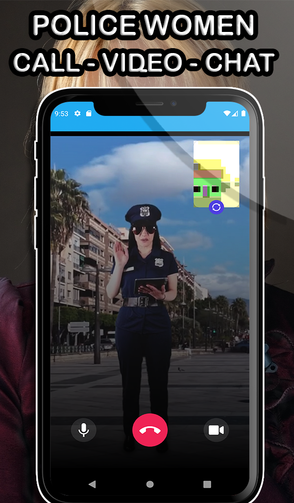 Video Call From Police Women - Live voice & Video from police women and ...