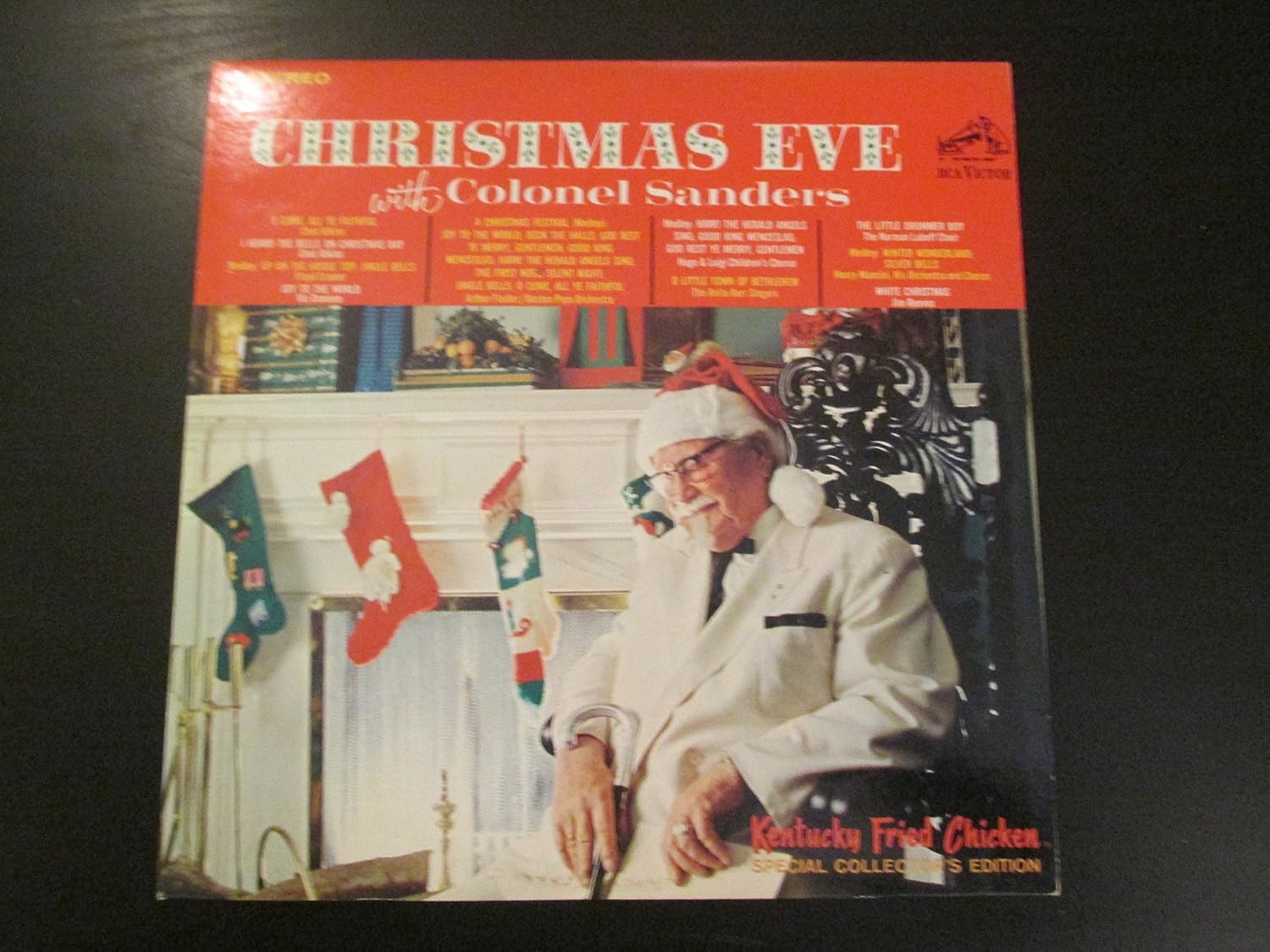 Amazon.com: Colonel Sanders ~ Christmas Eve LP: CDs & Vinyl