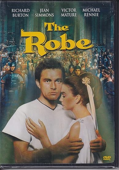 Amazon.com: The Robe : Richard Burton, Jean Simmons, Victor Mature ...