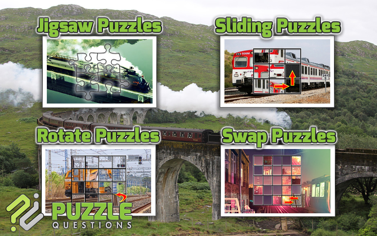 Trains Jigsaw Puzzle Games - App on Amazon Appstore