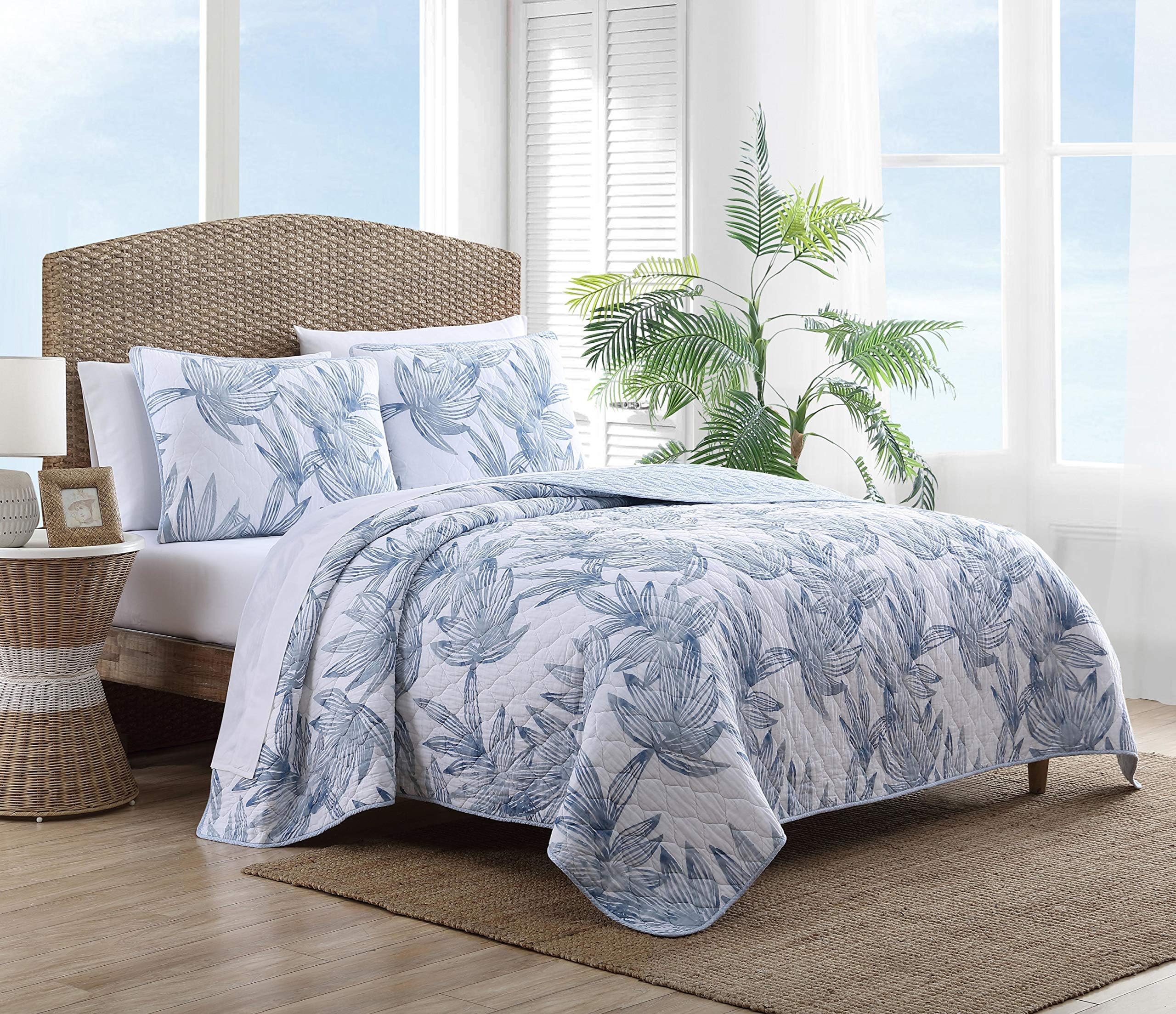 Amazon.com: Tommy Bahama - King 8-Piece Bedding, Cotton Comforter ...