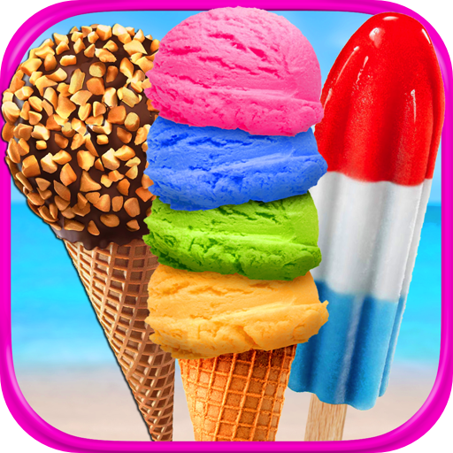 Rainbow Ice Cream Popsicles - Kids Ice Cream Cone Games - App on Amazon ...