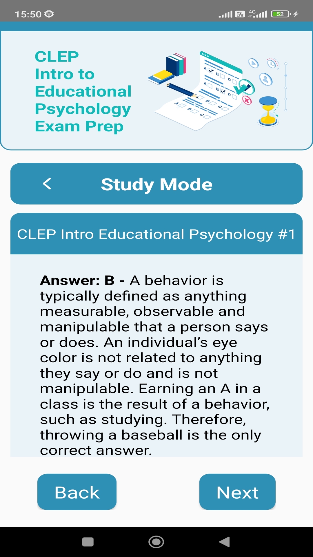 CLEP Intro to Educational Psychology Exam Prep - App on Amazon Appstore
