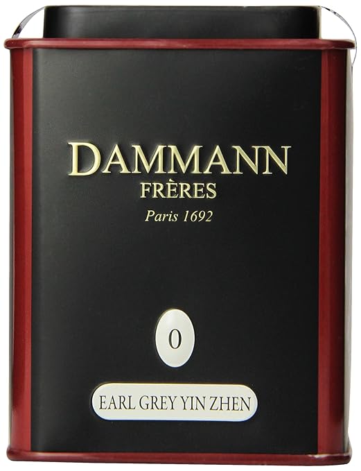 Amazon.com : Dammann Freres Loose Leaf Earl Grey Premium Gourmet Black ...