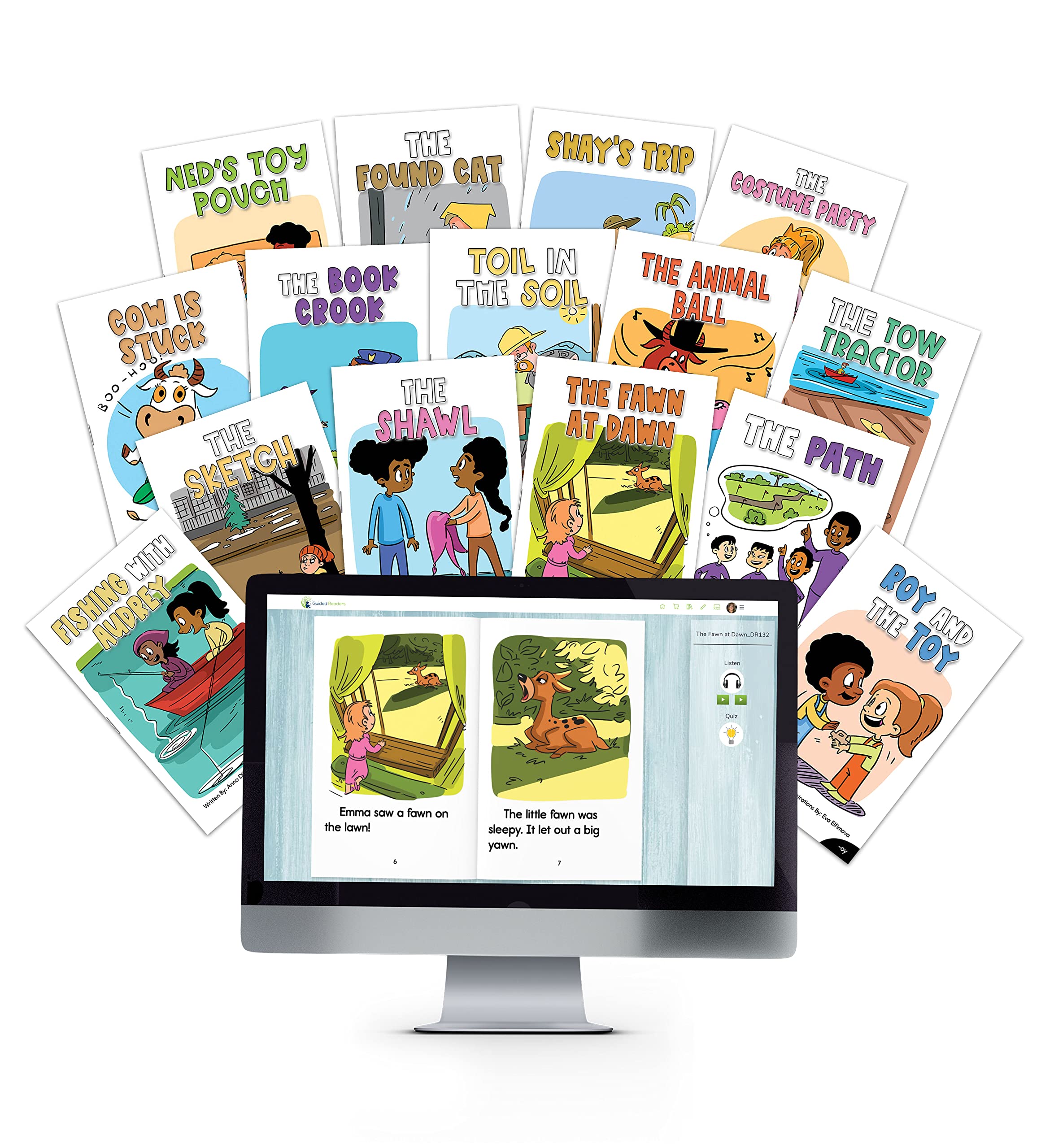 Snapklik.com : Decodable Readers: 15 Diphthongs Phonics Books For ...