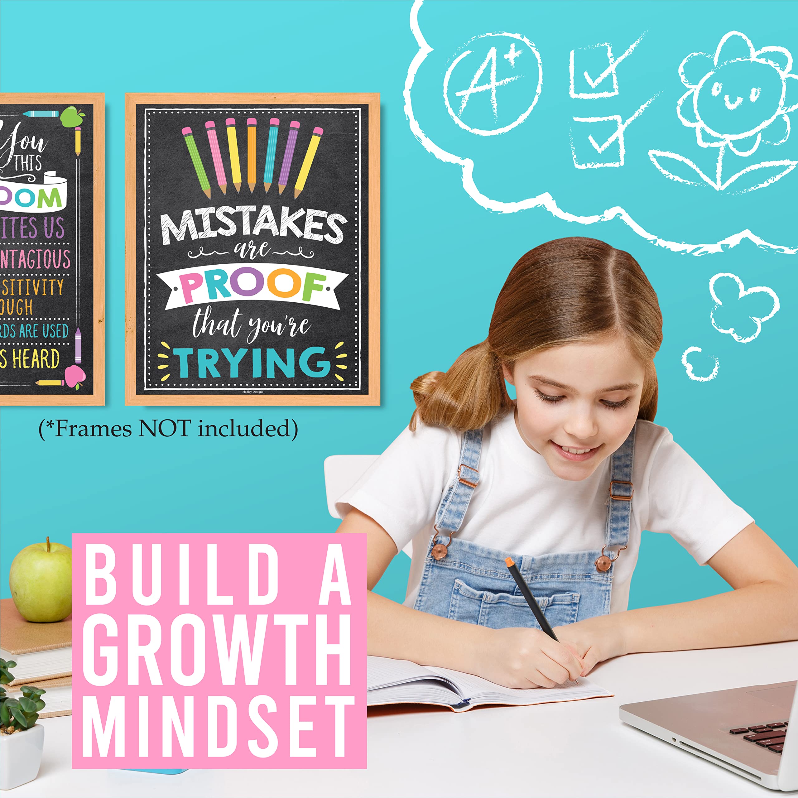 Buy 9 Colorful Classroom Decor Signs - Welcome Sign For Classroom ...