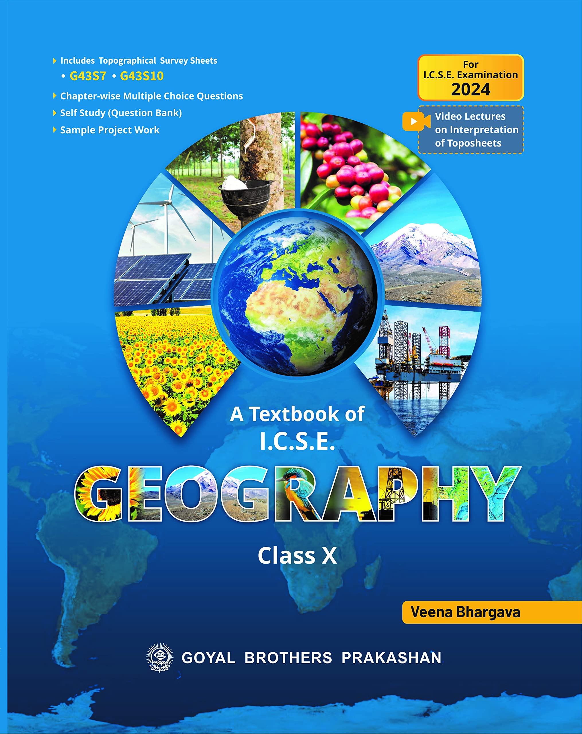 A Textbook of Geography for Class 10 (For Acad. Year 2023-24) : Amazon ...