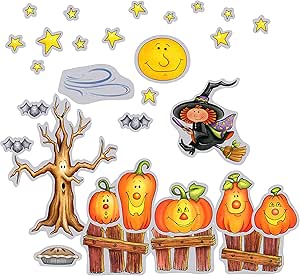 Amazon.com: Story Time Felts Five Little Pumpkins 28 PC Felt Flannel ...