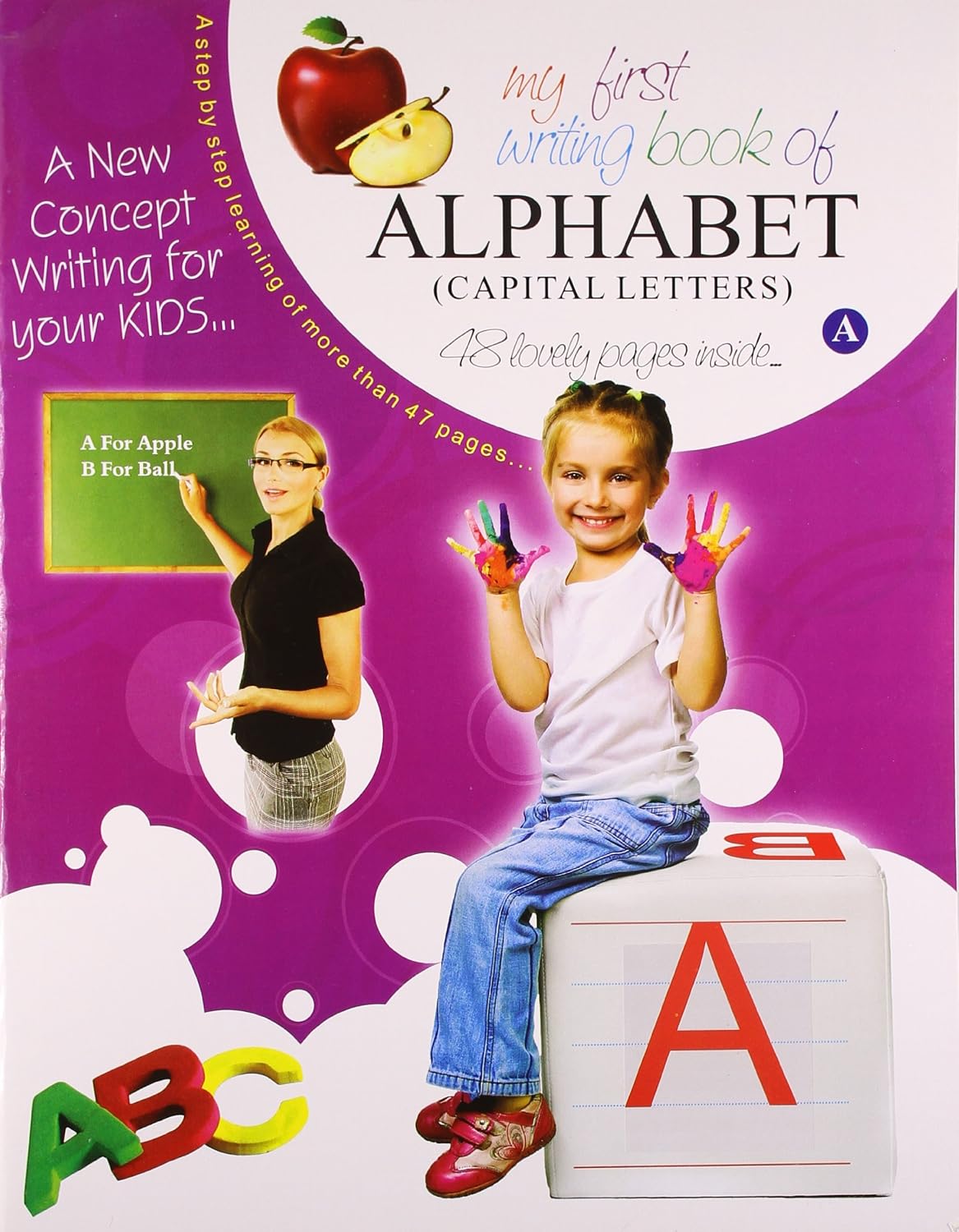 Buy My First Writing Book of Alphabet (Capital Letters) - Vol. 6 Book ...