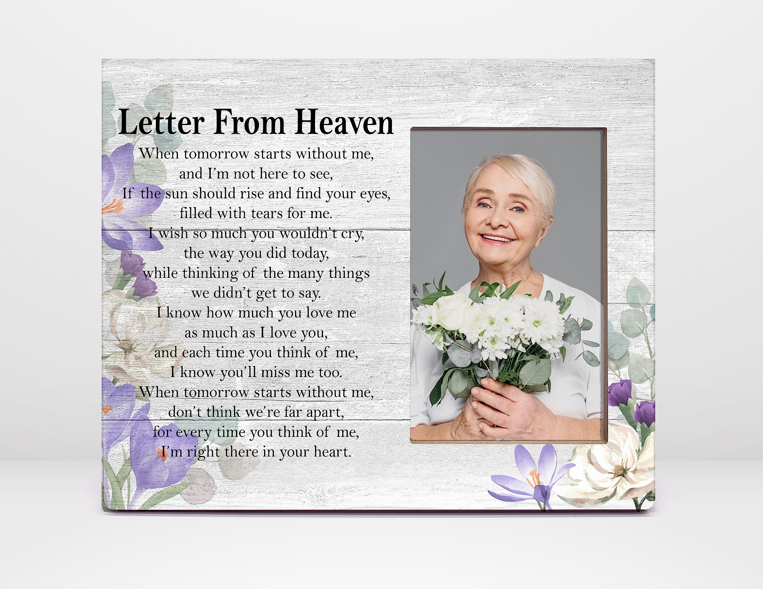 Amazon.com - Orchroma Memorial Picture Frame,in Memory of Loved One ...