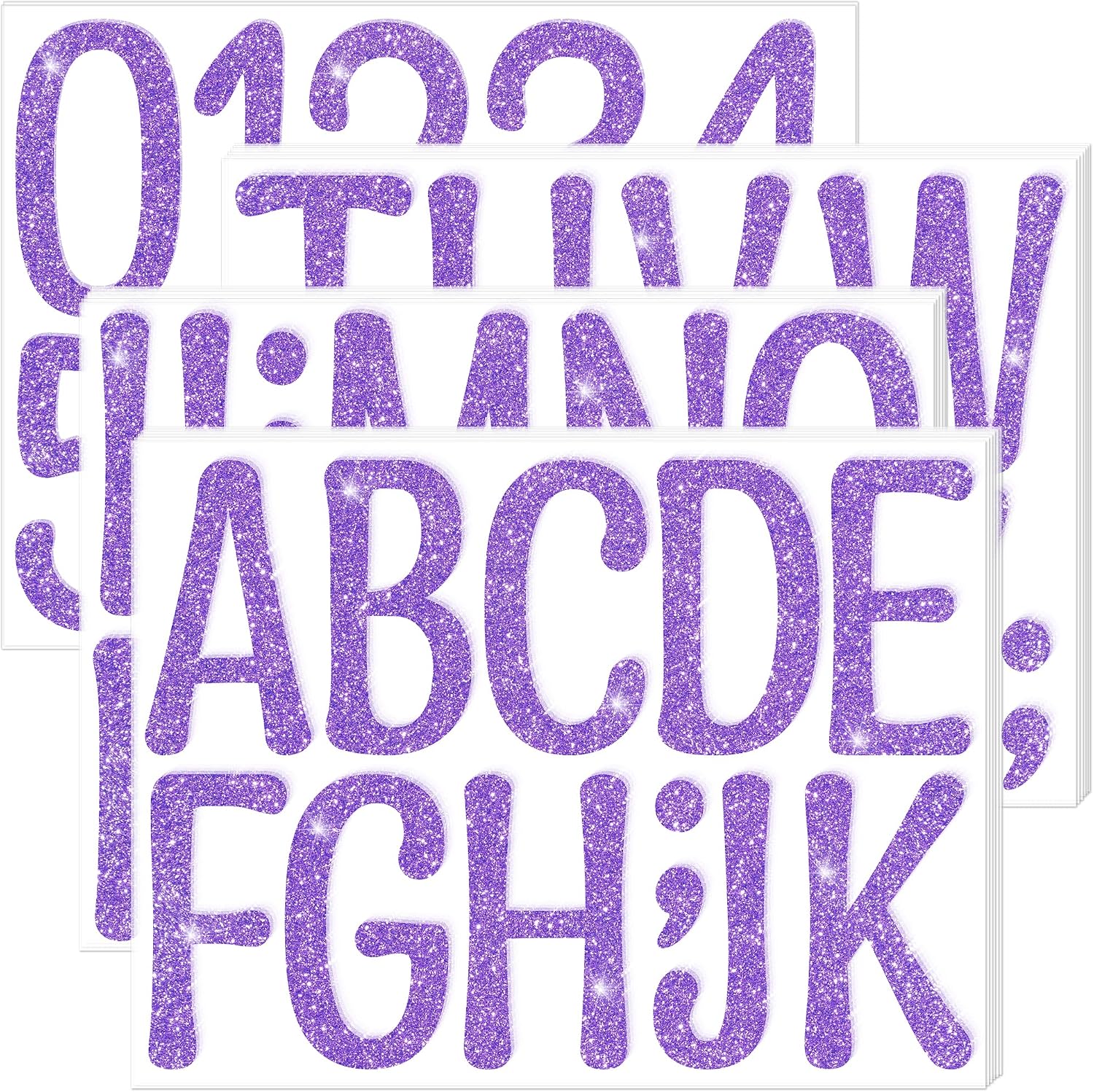 Amazon.com: 264 PCS Bulletin Board Letters 4 Inch Letter Stickers Large ...