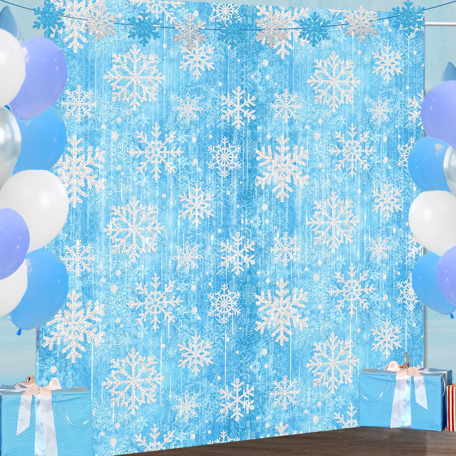 Amazon.com: Frozen Party Decorations Foil Fringe Curtains, 2Pack Frozen ...