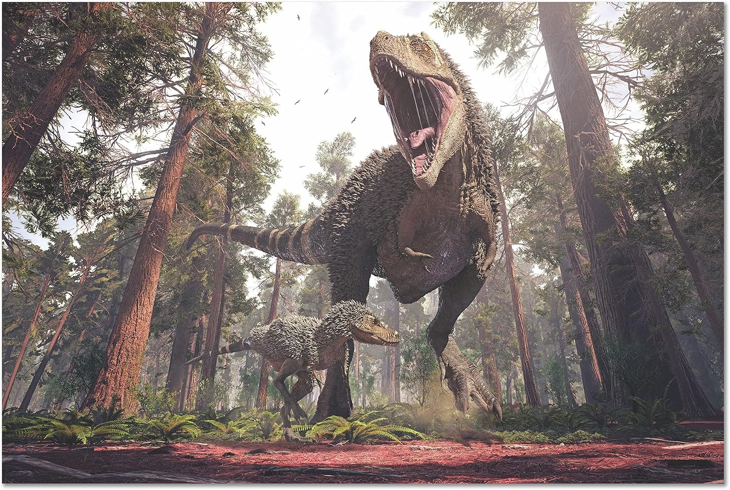 Amazon.com: Premium Posters Dinosaur Tyrannosaurus Rex T-Rex Poster ...