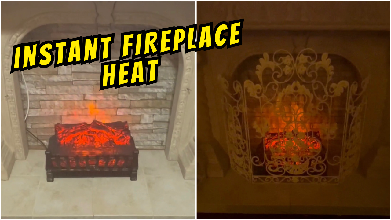 Watch Instant fireplace heat without smoke, wood, or a mess. on Amazon Live