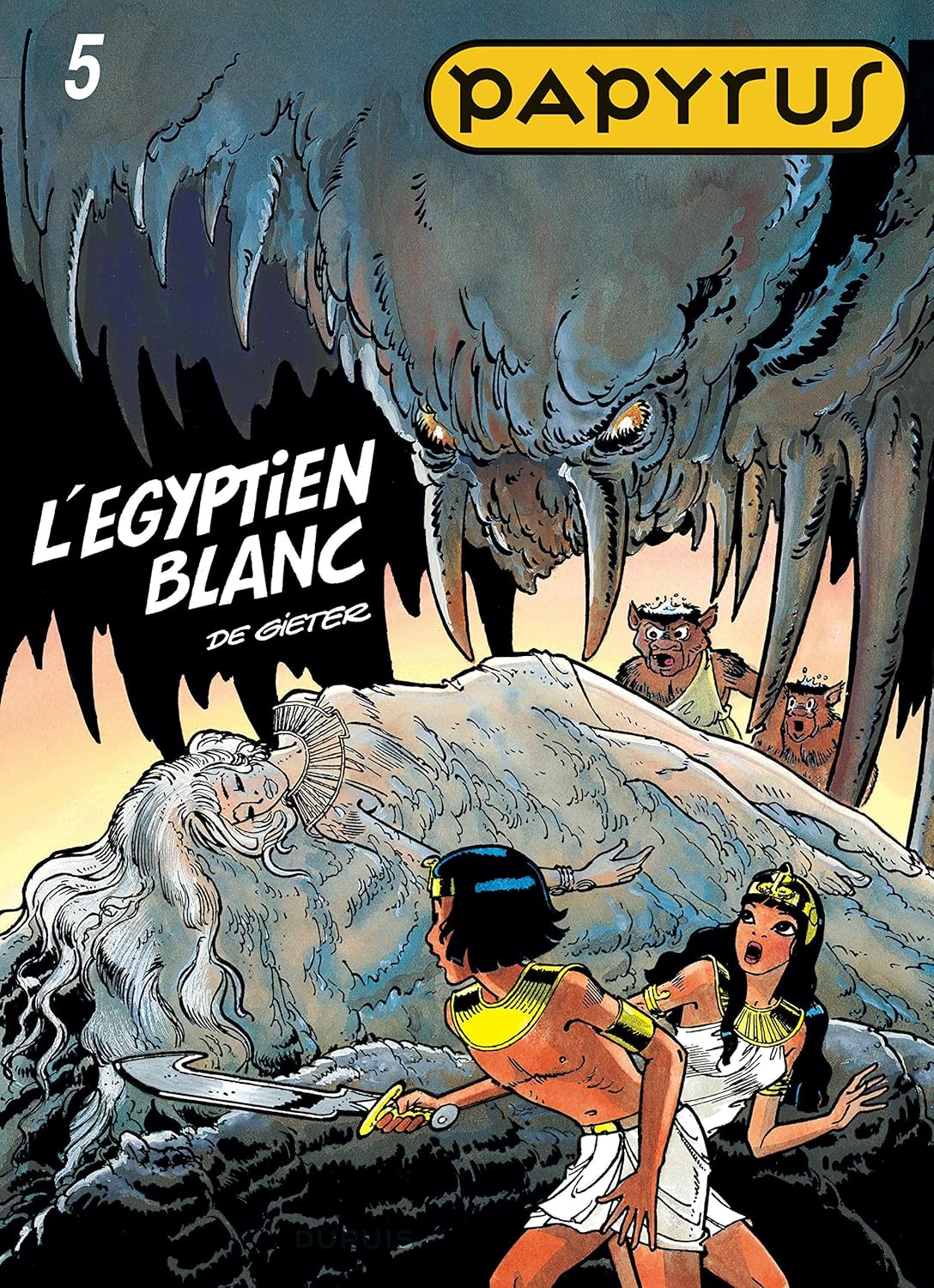 Papyrus - Tome 5 - L'Égyptien blanc: De Gieter, De Gieter ...