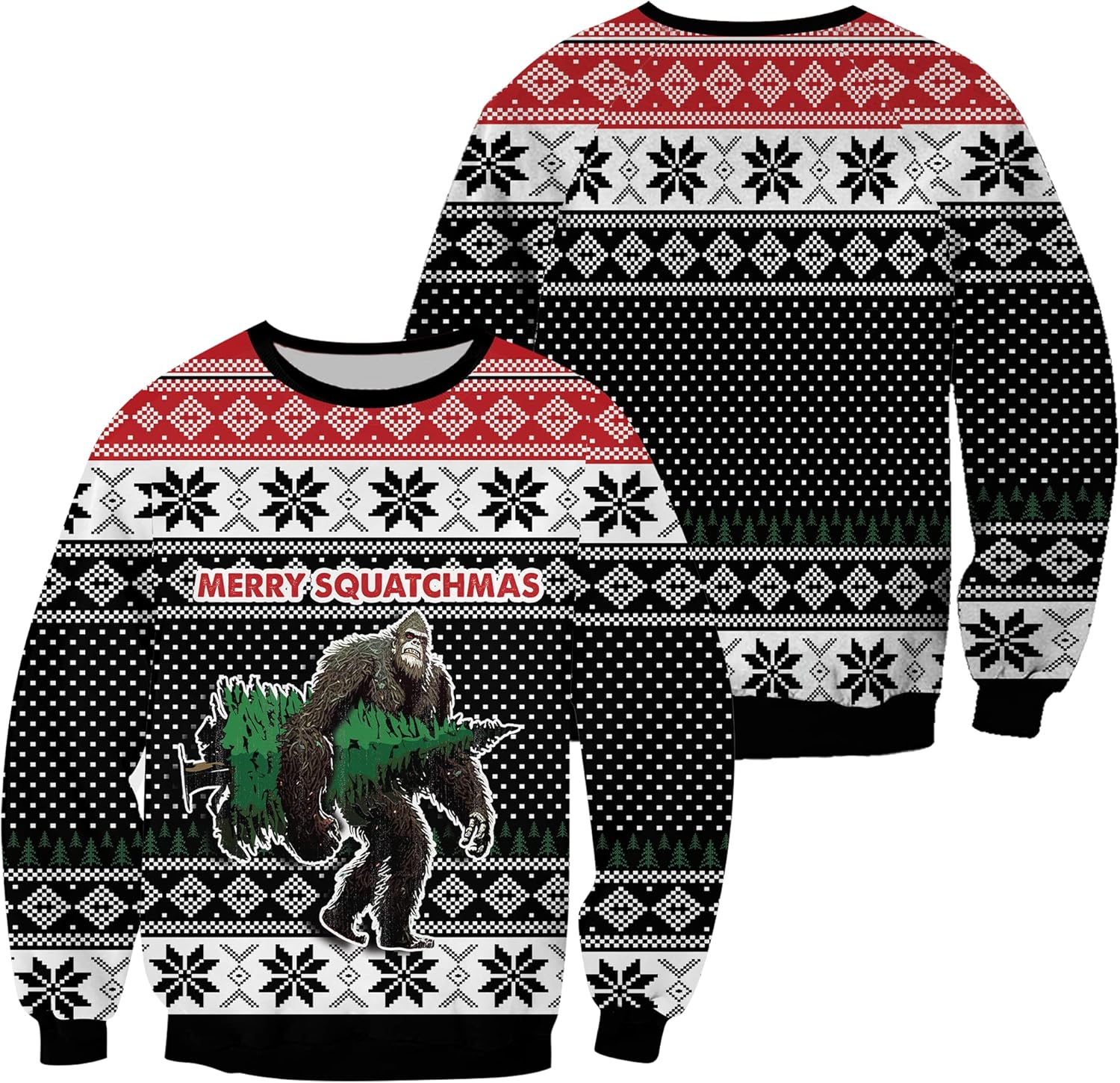 Amazon.com: Zhamlixes Store Bigfoot Merry Squatchmas Merry Christmas ...