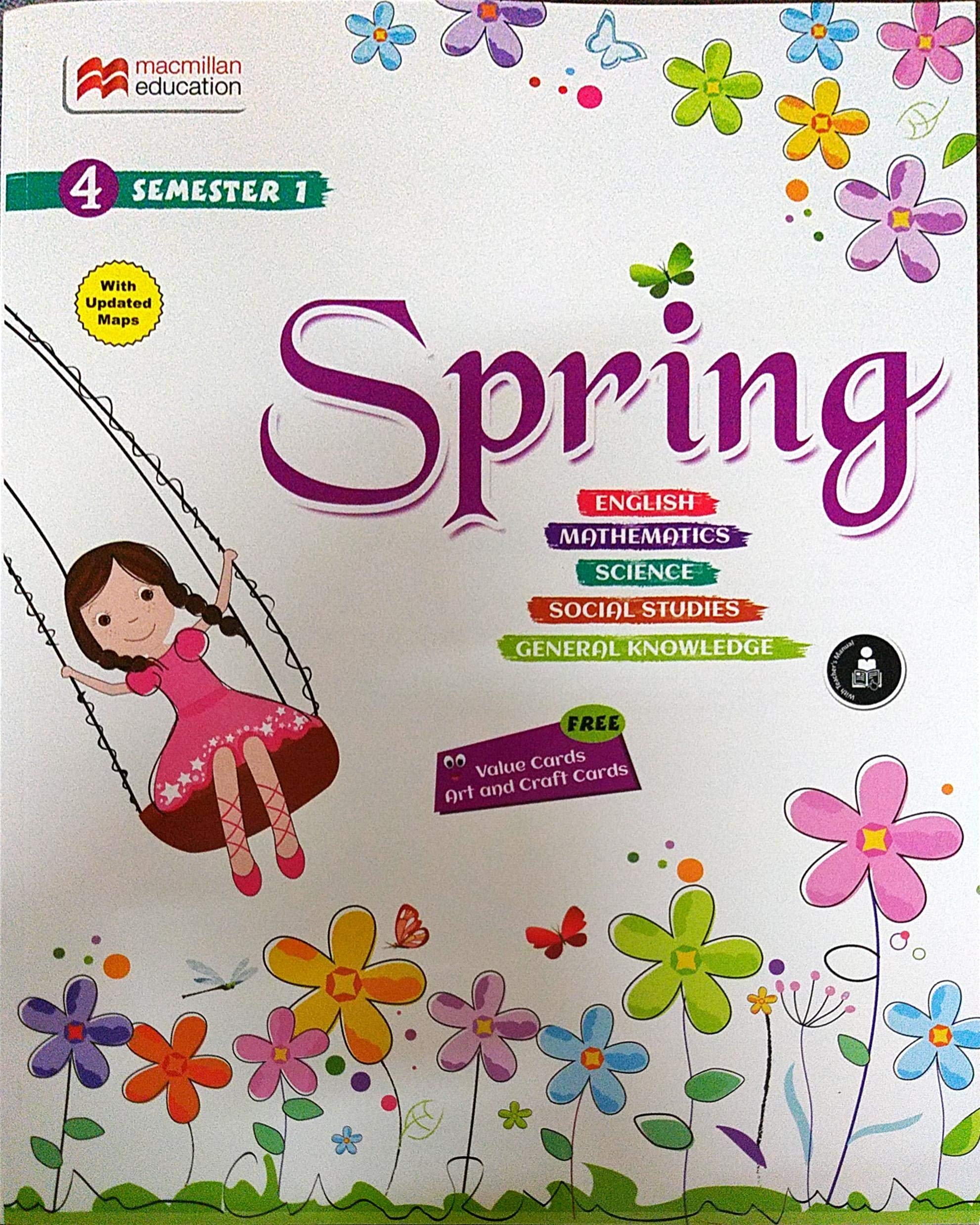 Macmillan Spring Class 4 (Semester 1) : Amazon.in: Books