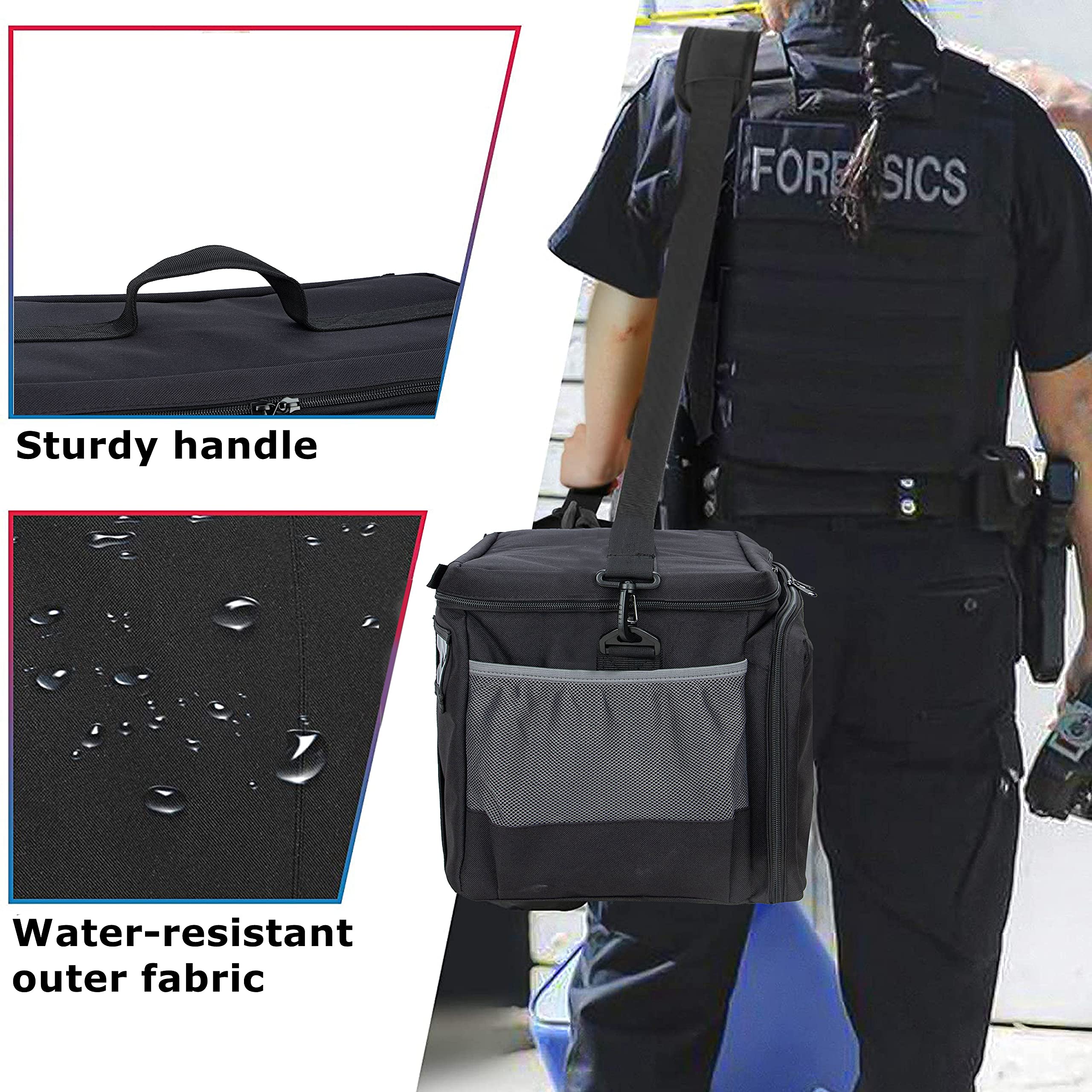 KISLANE Car Front Seat Organizer for Police Law Enforcement Gear, Truck ...