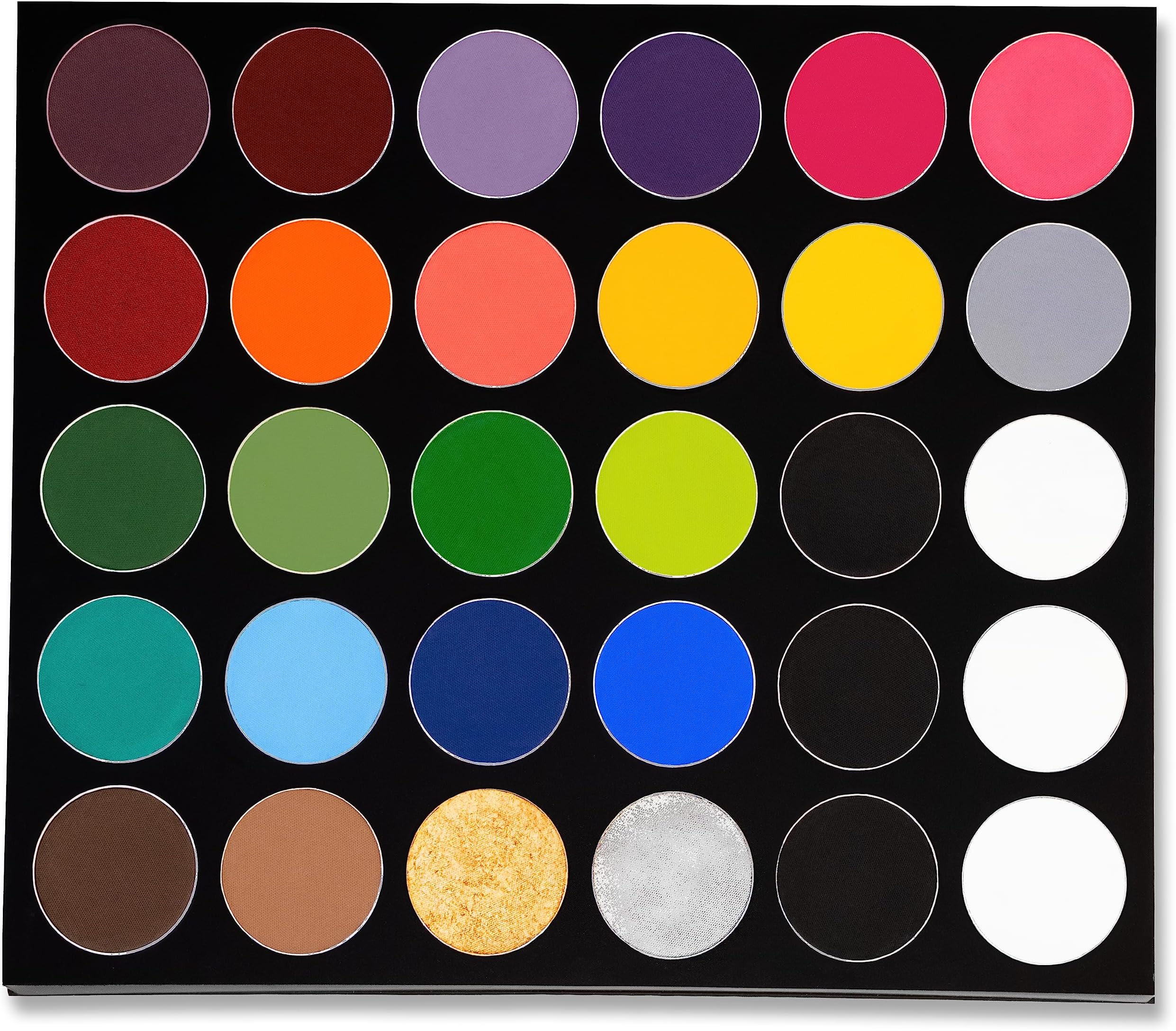 Mehron Makeup Paradise AQ Magnetic & Refillable 30 Color Pro Paint ...