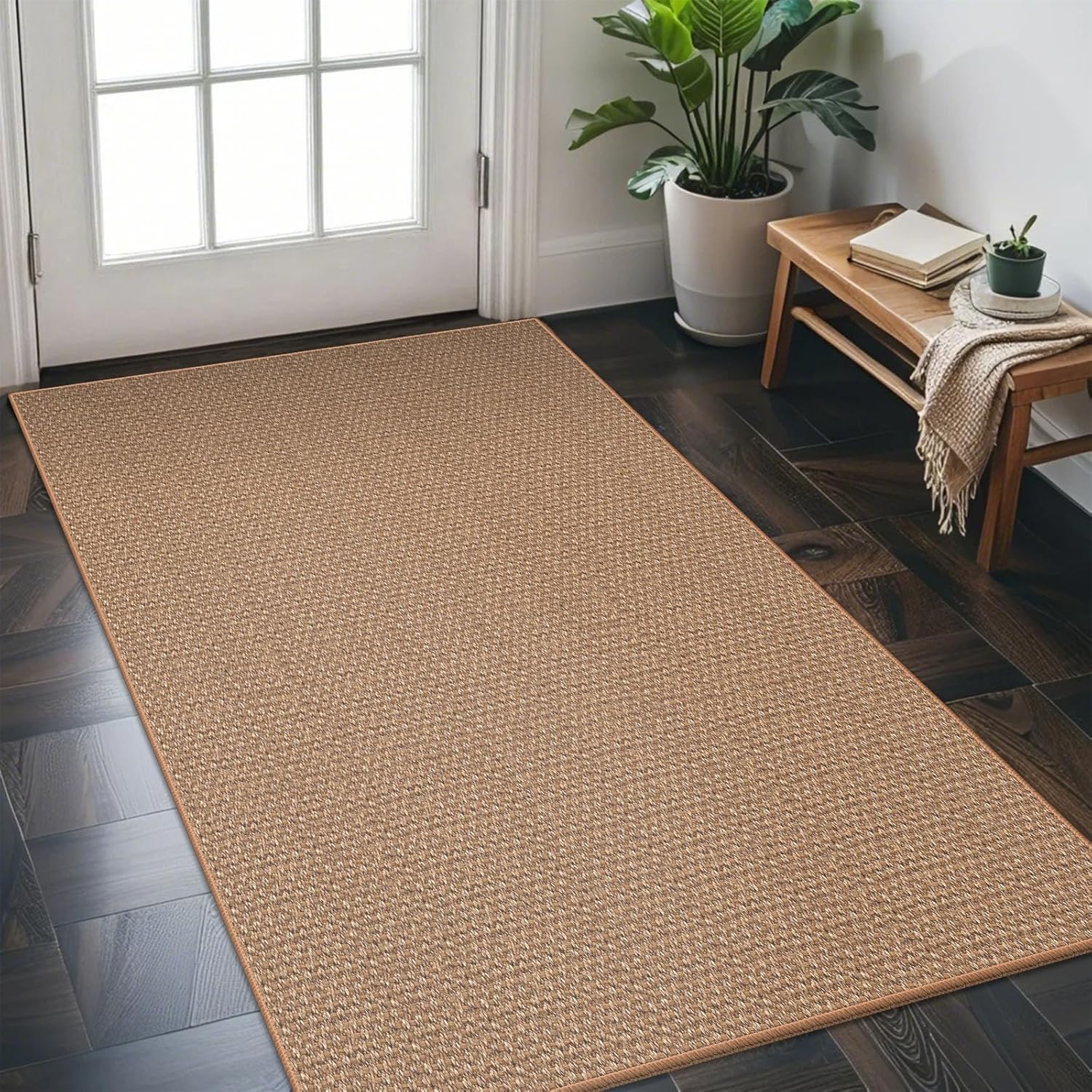 Indoor Rugs for Entryway: 3x5 Ft Area Rug Washable Rugs - Non Slip Boho ...
