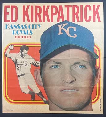 Amazon.com: 1970 Topps # 19 Ed Kirkpatrick Kansas City Royals (Baseball ...