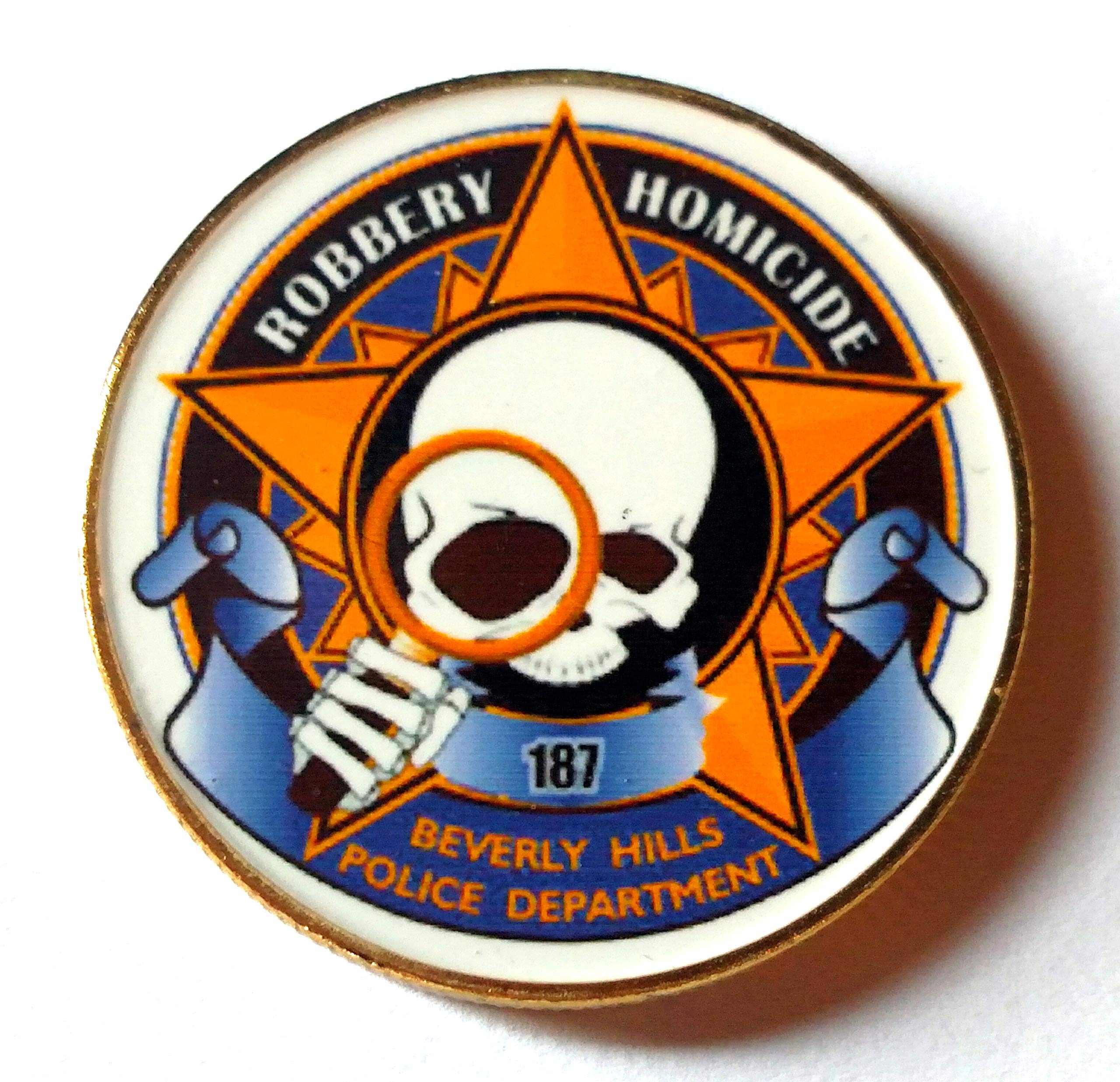 Amazon.com: Robbery Homicide Beverly Hills Police Law Enforcement #F2 ...