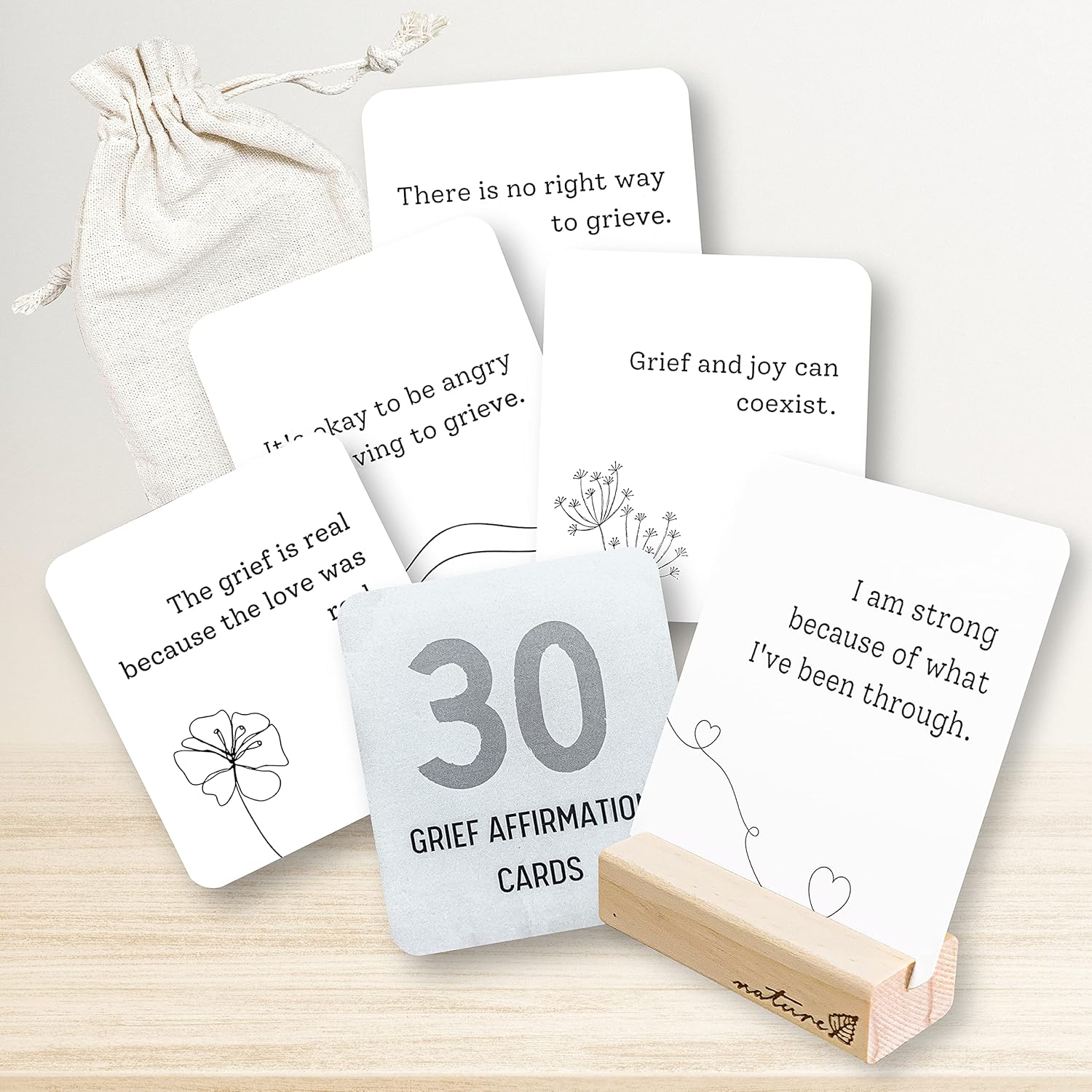 Amazon.com: 97 Decor Healing Grief Affirmation Cards - Grief Gifts for ...