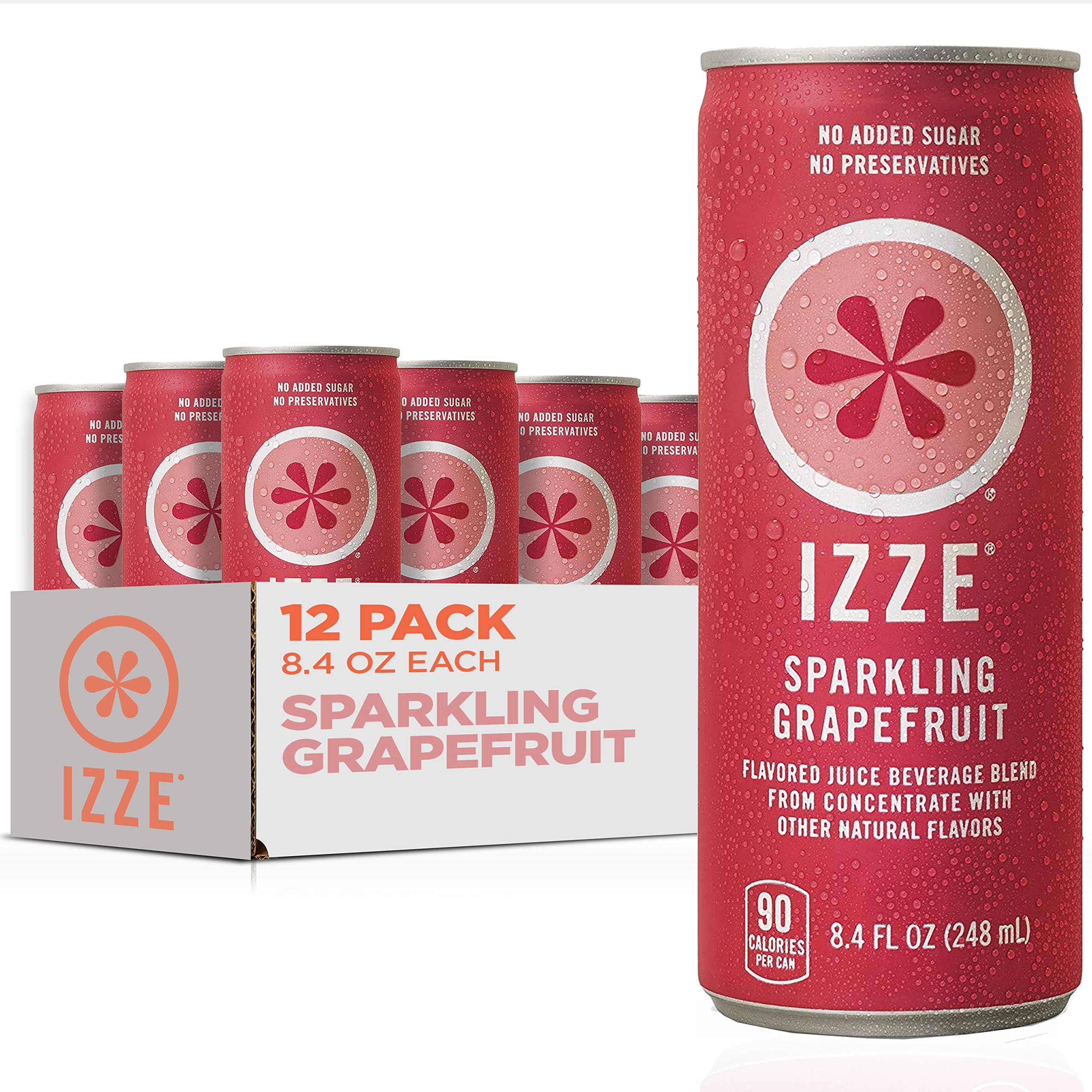 Amazon.com : Pure Squeeze Sparkling Juice, 11.2 FL OZ Can (12ct Variety ...