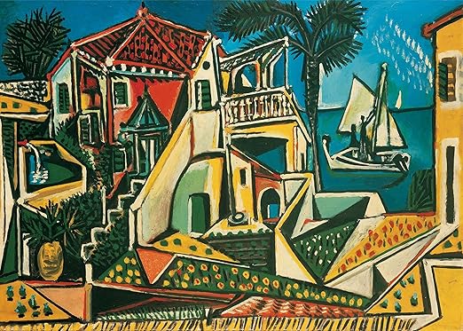 Decoratus *Mediterranean Landscape* (1953)- A Famous Painting by Pablo ...