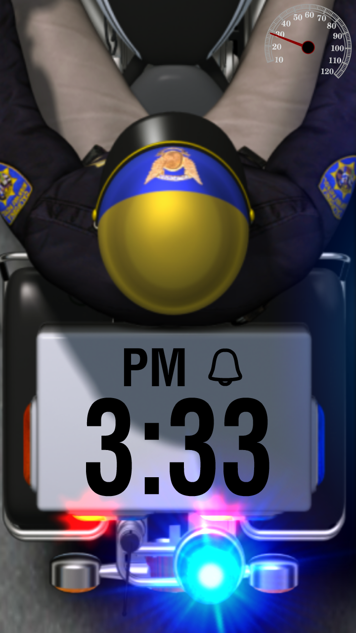 Motor Cop Alarm Clock - App on Amazon Appstore