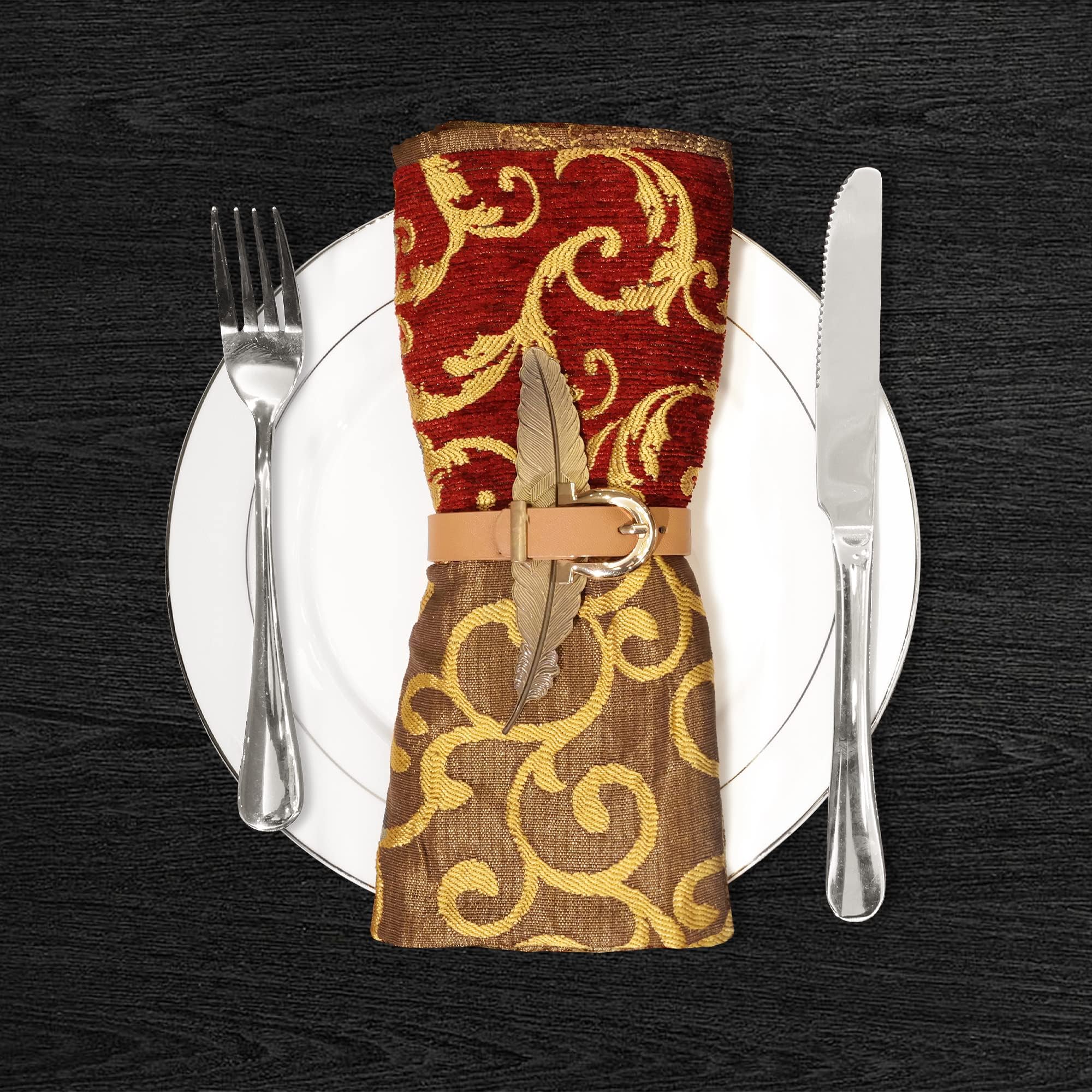 Amazon.com: Ultimate Textile -1 Dozen- Miranda 17 x 17-Inch Damask ...