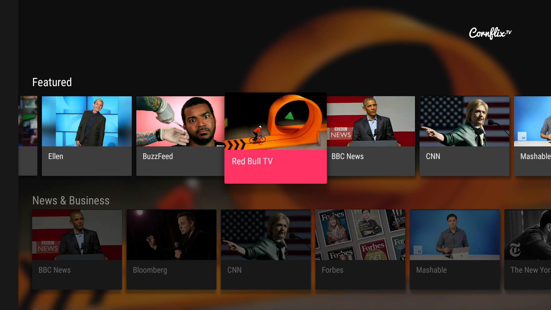 Cornflix TV - Global Internet TV Reimagined - App on Amazon Appstore