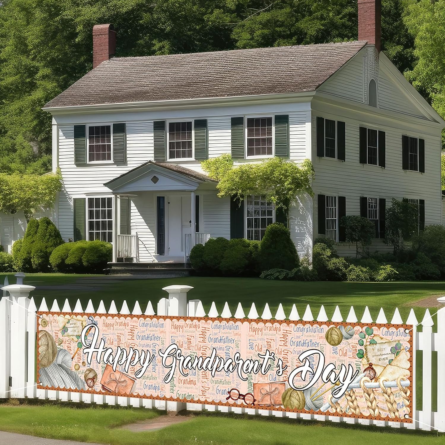 Amazon.com: Grandparents Day Decorations Outdoor Happy Grandparents Day ...