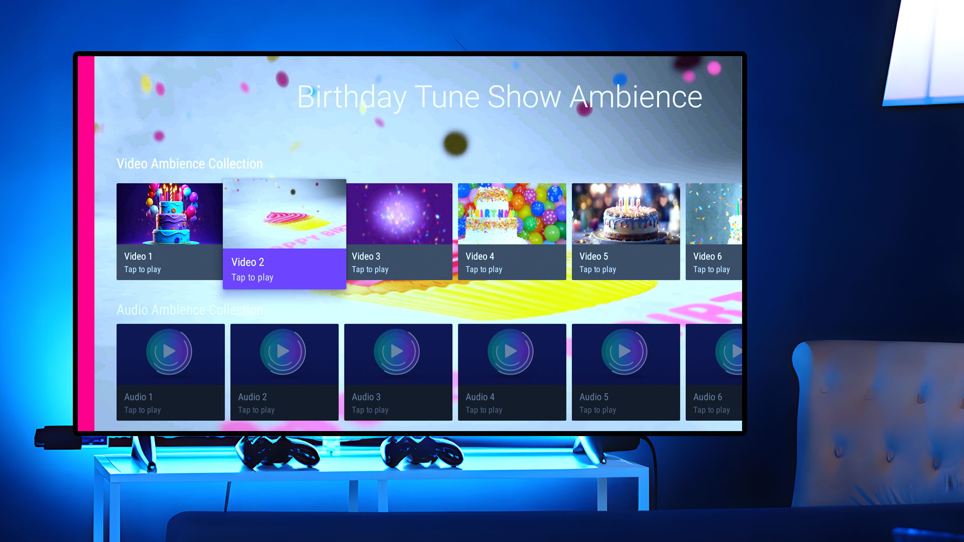 Birthday Tune Show 4K Screensaver: Bright Display, Happy Song Vibes ...