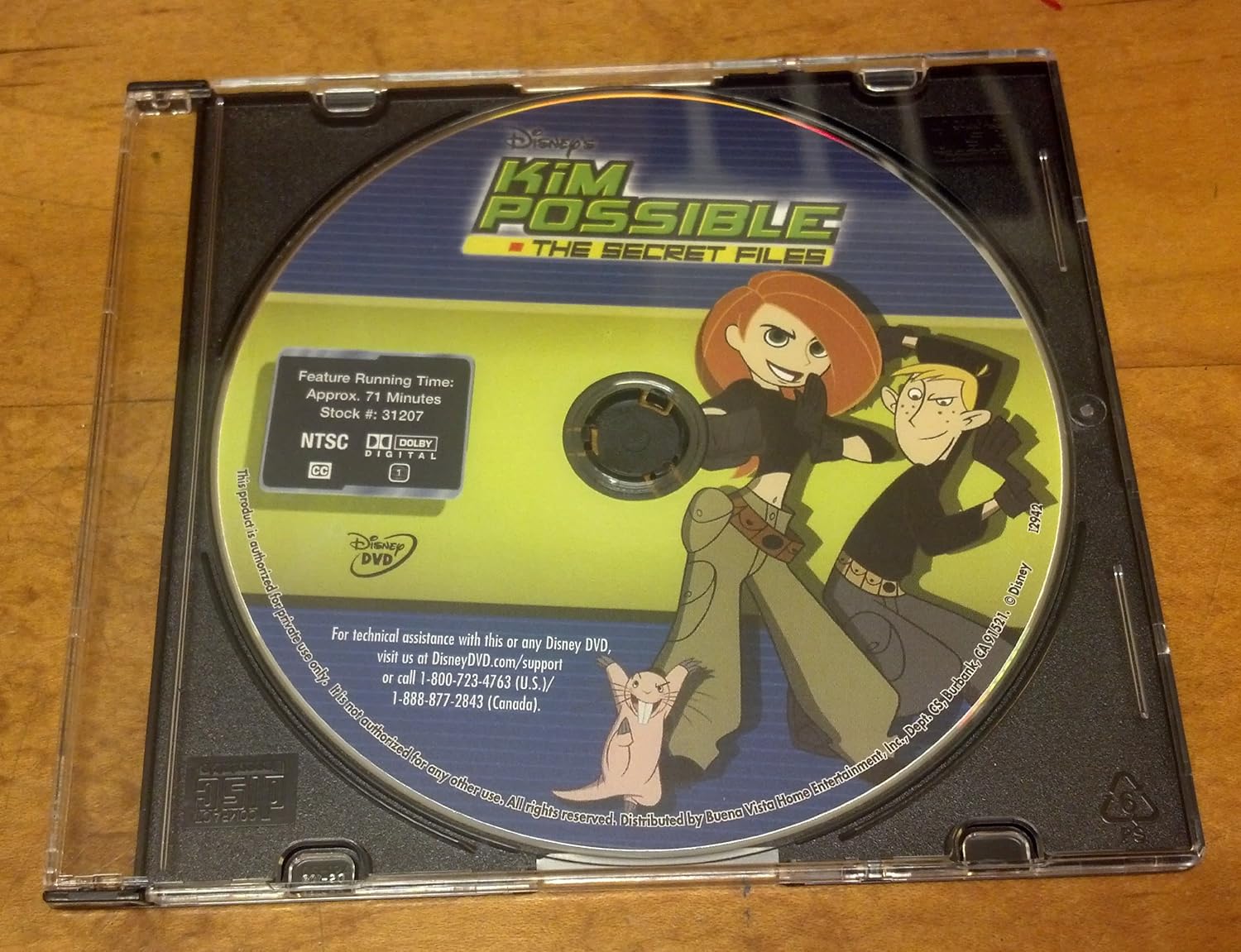 DISNEY'S KIM POSSIBLE: THE SECRET FILES (DOMESTIC VERSION): Amazon.ca ...
