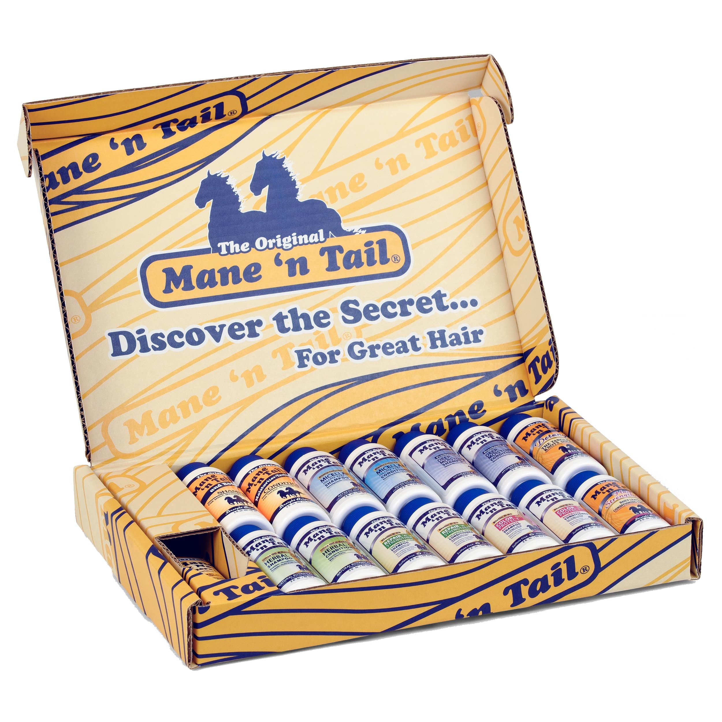Amazon.com: Mane 'n Tail Brand Sampler Trial Size Shampoos Conditioners ...