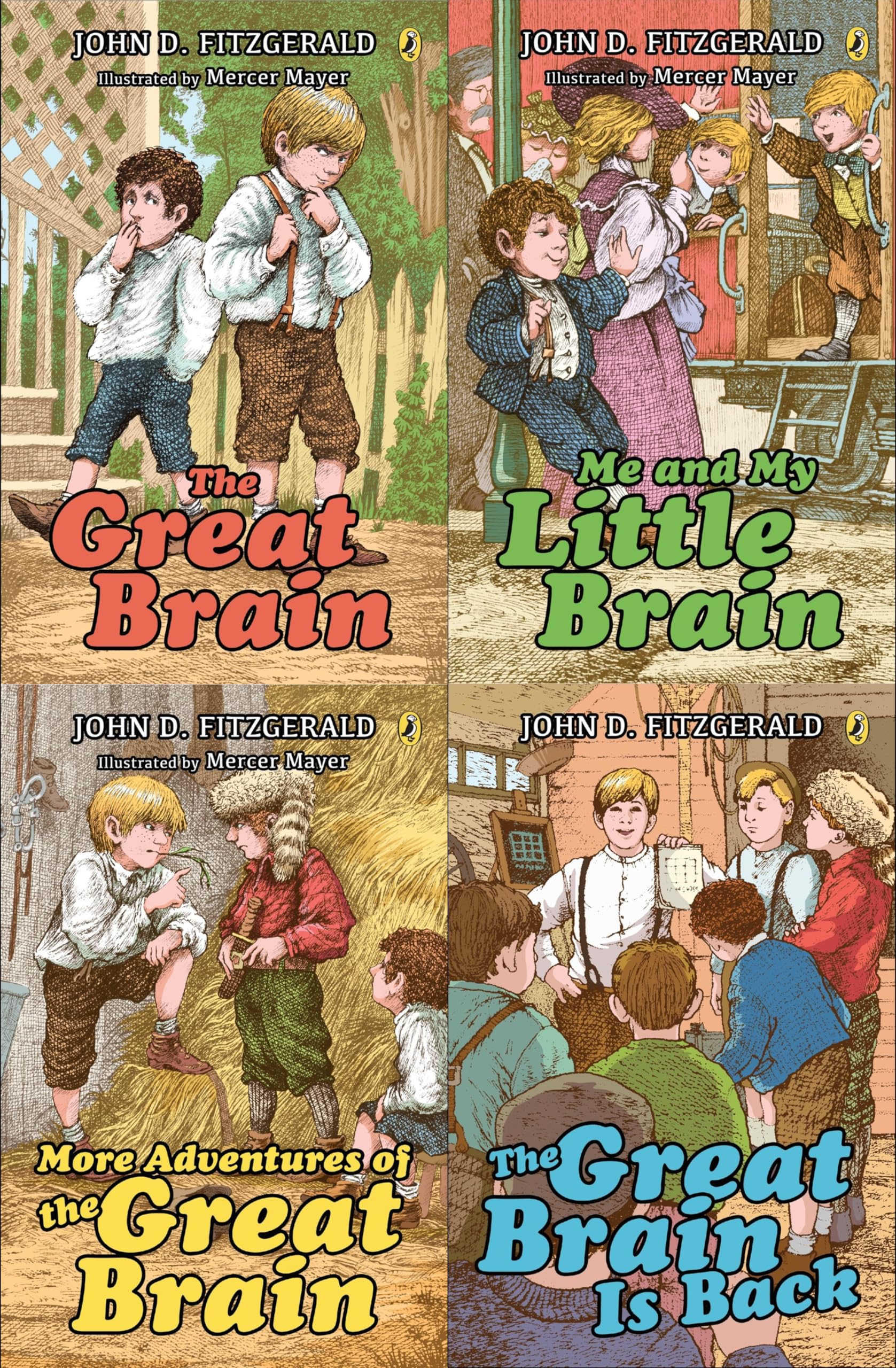 The Great Brain Complete Set ( 4 Books ): John D Fitzgerald: Amazon.com ...