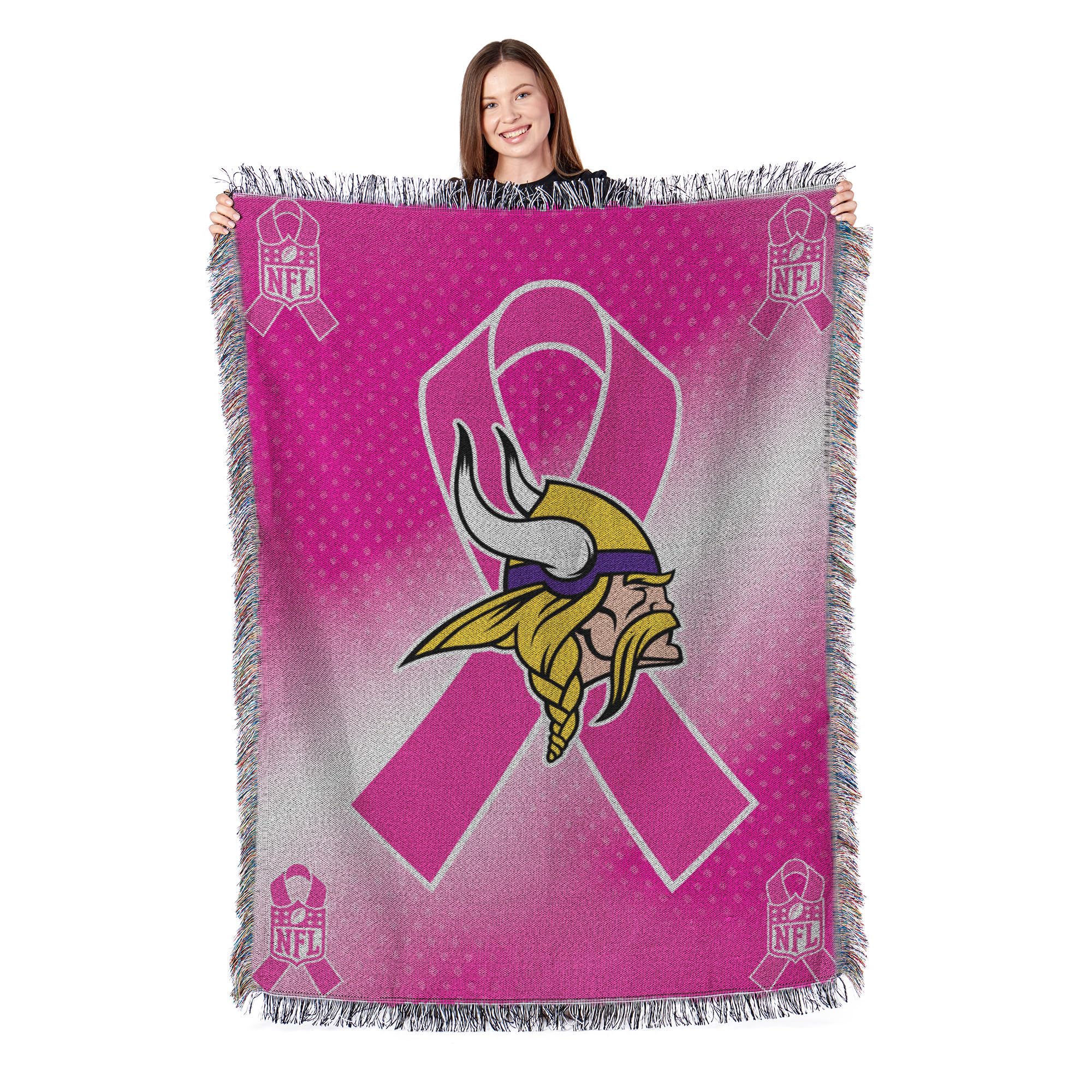 Logotipo De La Nfl Para La Concientización Sobre El Cáncer De Mama