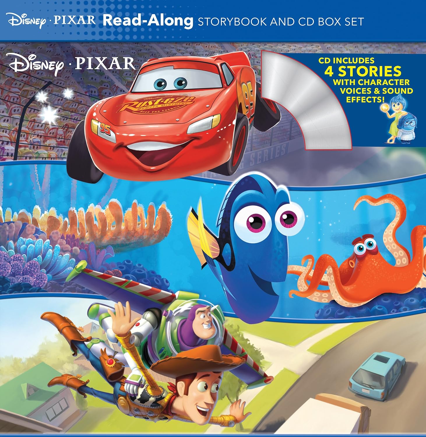 Amazon | Disney*Pixar Read-Along Storybook and CD Box Set | Disney ...