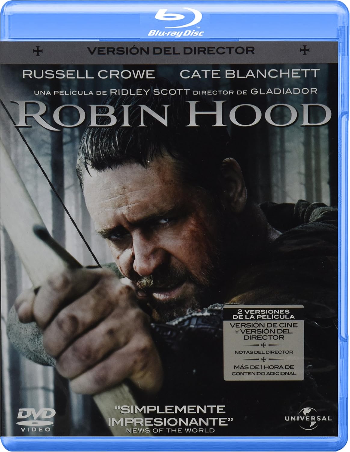 Robin Hood (2010) (2 Disc), (Robin Hood (2010)) (la portada puede ...