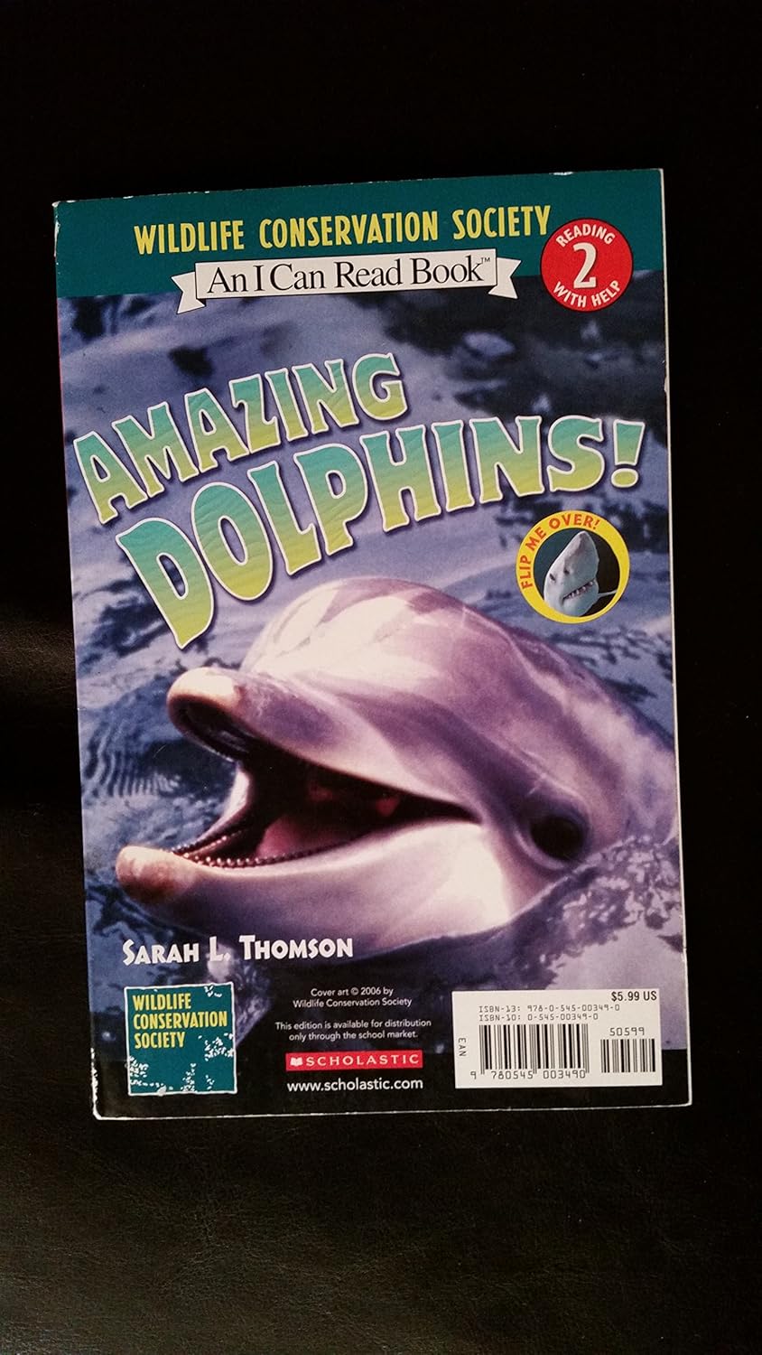AMAZING DOLPHINS! I Can Read Level 2 (Wildlife Conservation Society ...